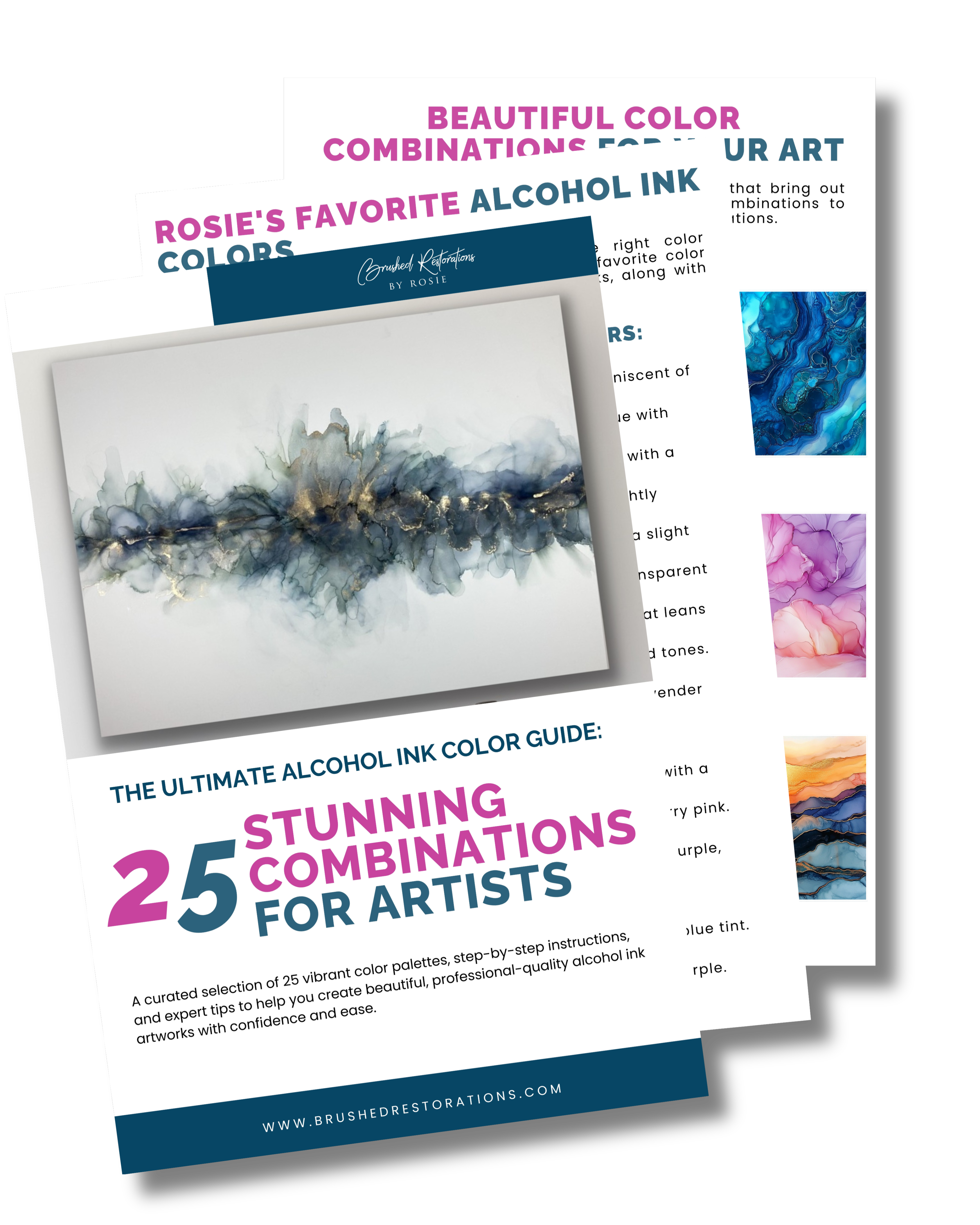 The Ultimate Alcohol Ink Color Guide: 25 Stunning Combinations