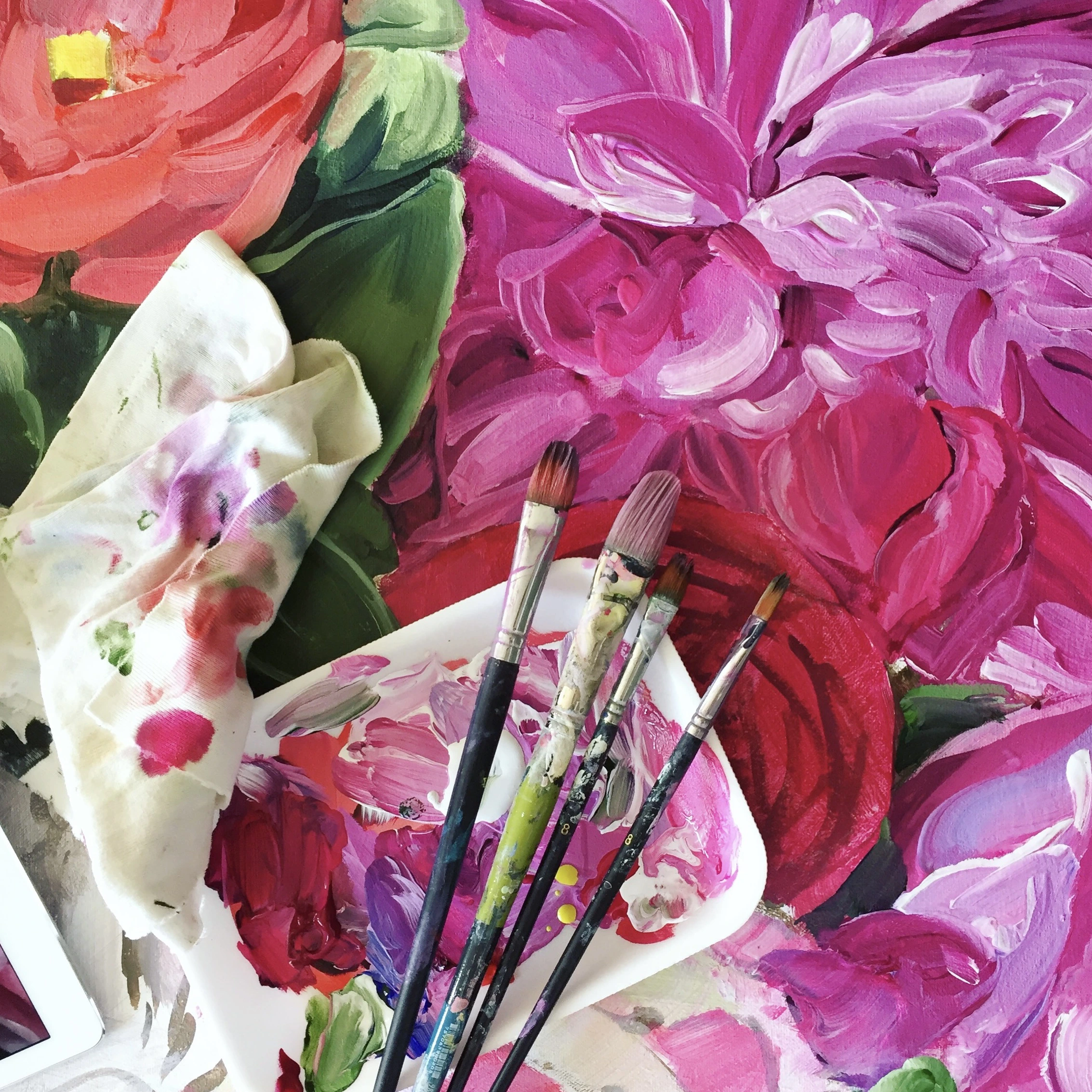 Paint Club Zoom Party