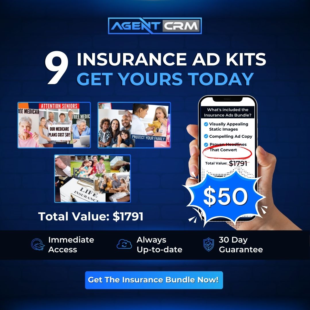 The Insurance Ads Bundle: 9 Ad Kits