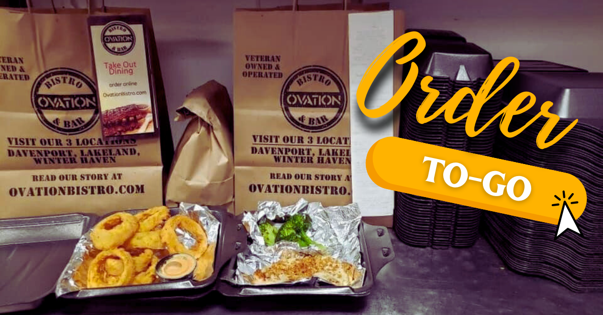 Order Online | Pickup and Delivery from Ovation Bistro & Bar