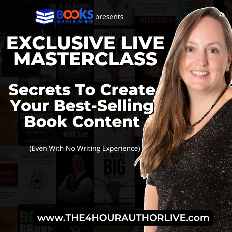 The 4-Hour Author Live Masterclass
