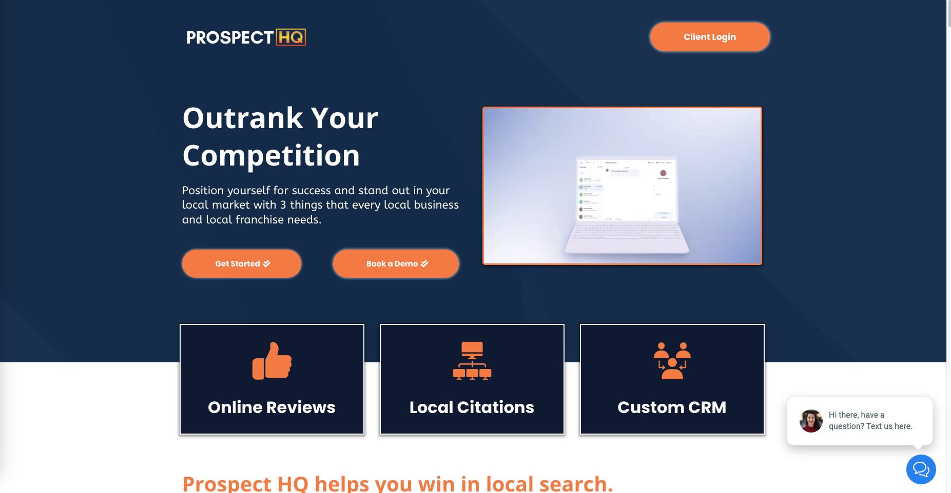 Prospect HQ | Outrank Your Local Market Competition