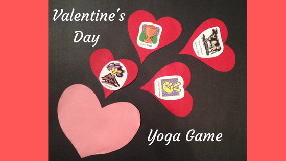 Valentine's Day Yoga Game