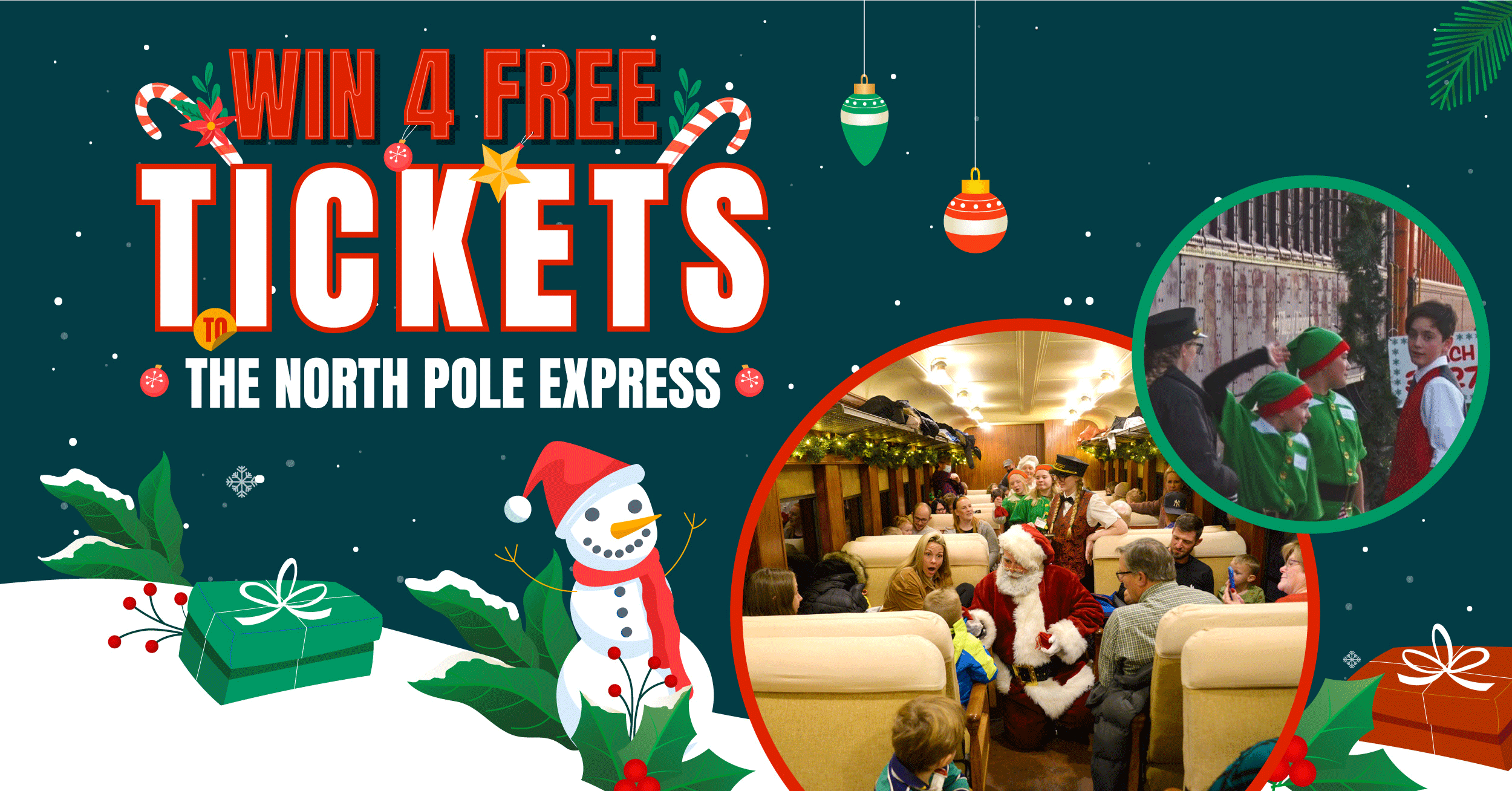 Giveaway: Win 4 Tickets to the North Pole Express