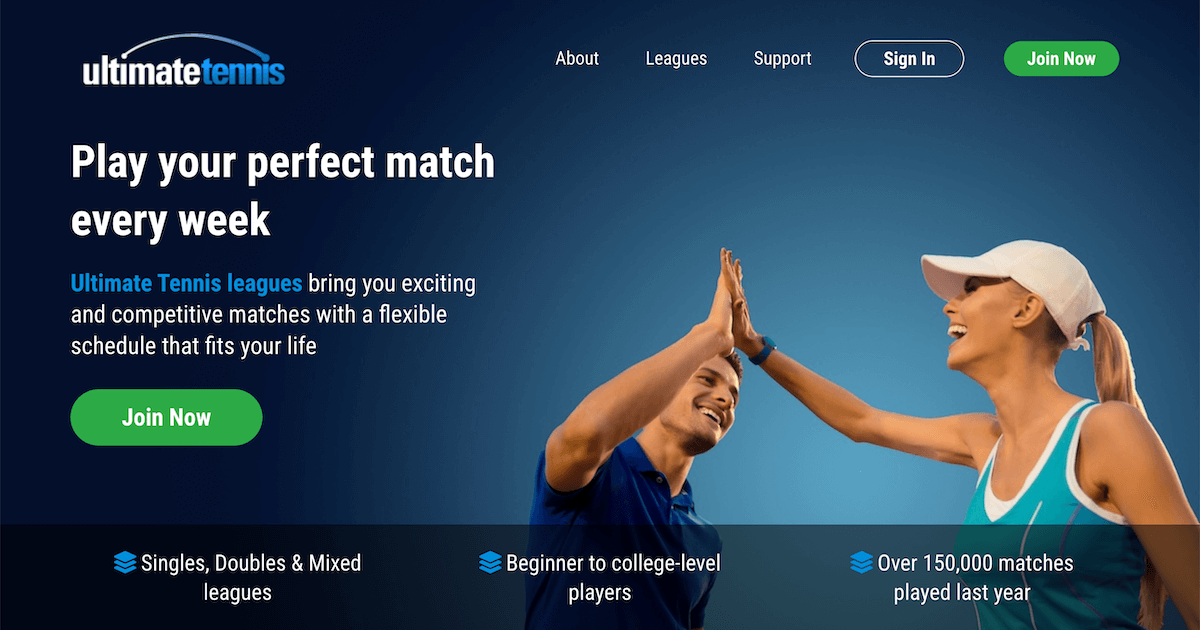 Ultimate Tennis: The Premier Flex Tennis Leagues