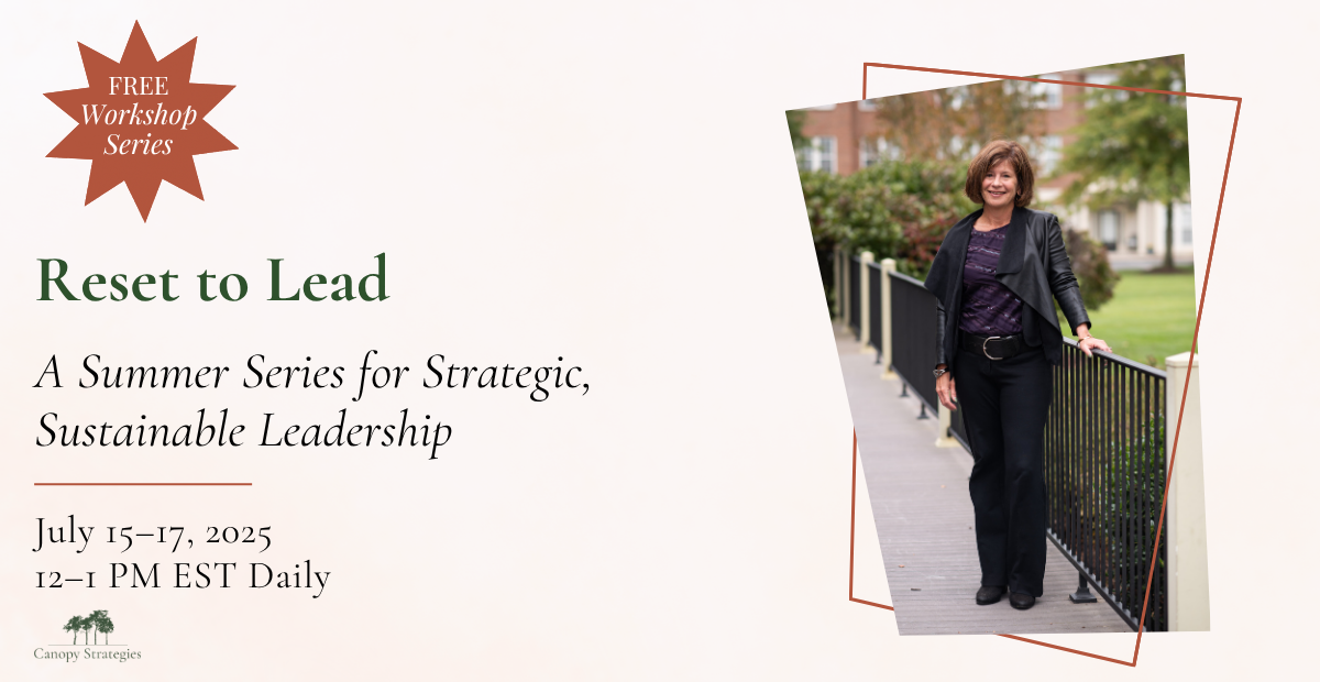 Reset to Lead Workshop Series