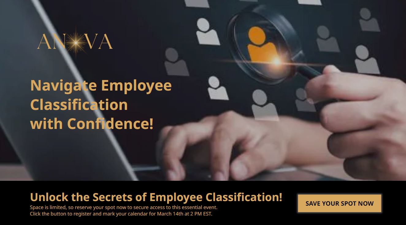 Employee Classification Event