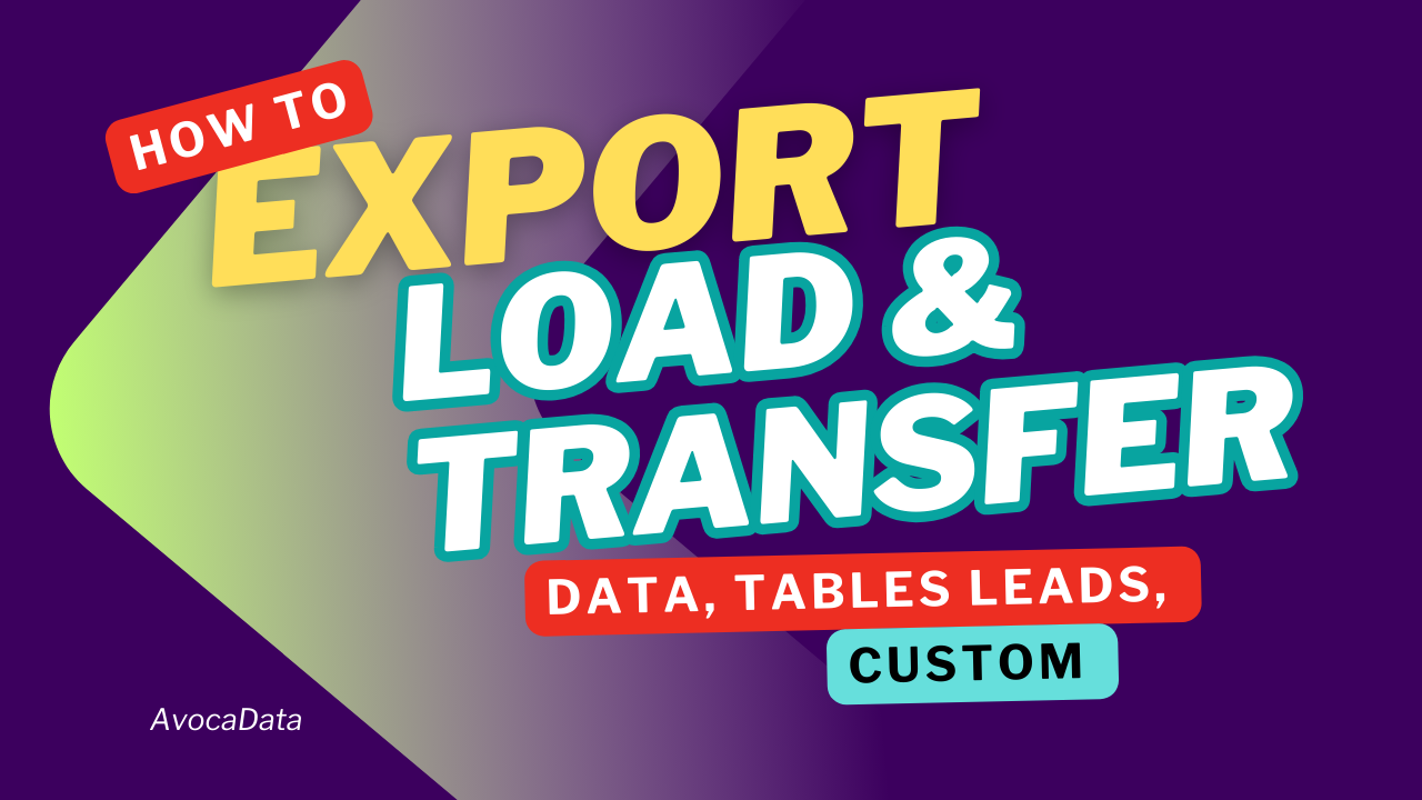 How to Export & Transfer Data | What is ETL 101