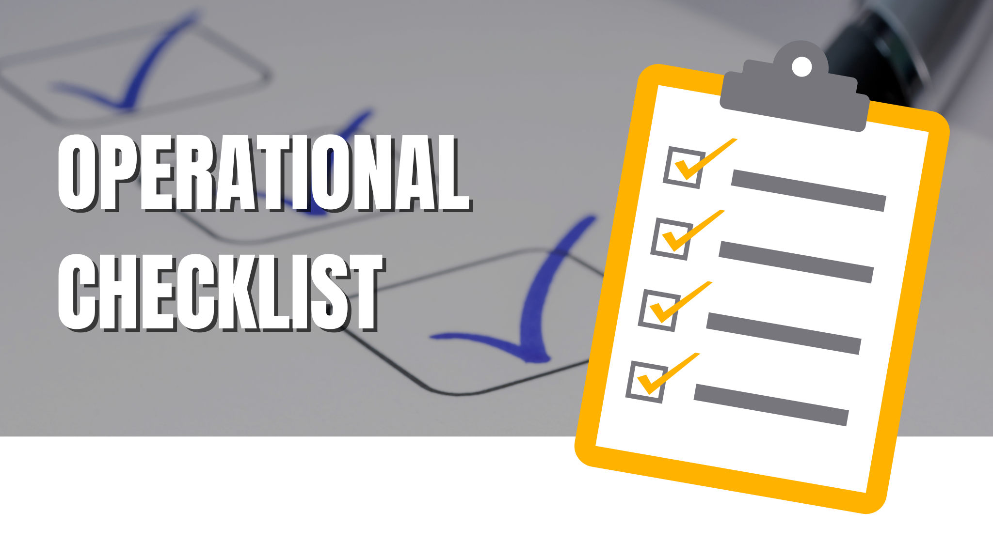 DRONE PRE-FLIGHT CHECKLIST