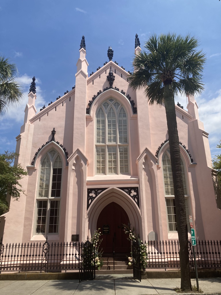 Why is Charleston named the Holy City?
