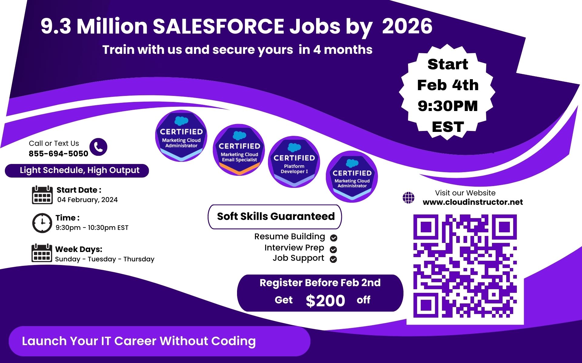 9.3M Salesforce Jobs by 2026! Train with Cloud Instructor & Land Yours ...