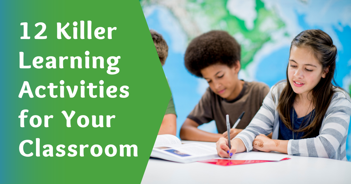 Relief Teaching Academy | 12 Killer Learning Activities for Your Classroom