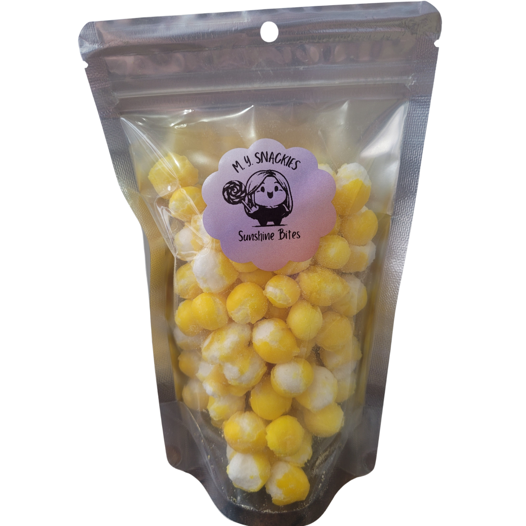 Sunshine Bites | Freeze-Dried Lemon Candy with a Bold Citrus Crunch 🍋