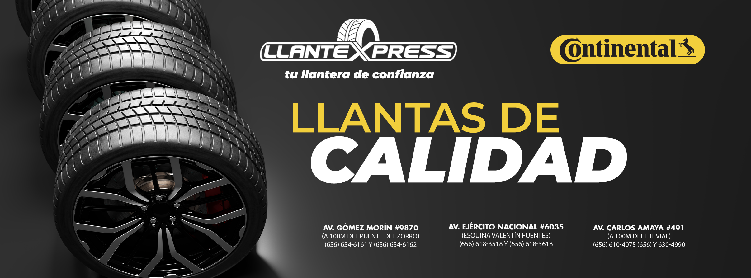 Venta de Llantas Cd. Juárez | Mejores Marcas y Precios | Llantexpress