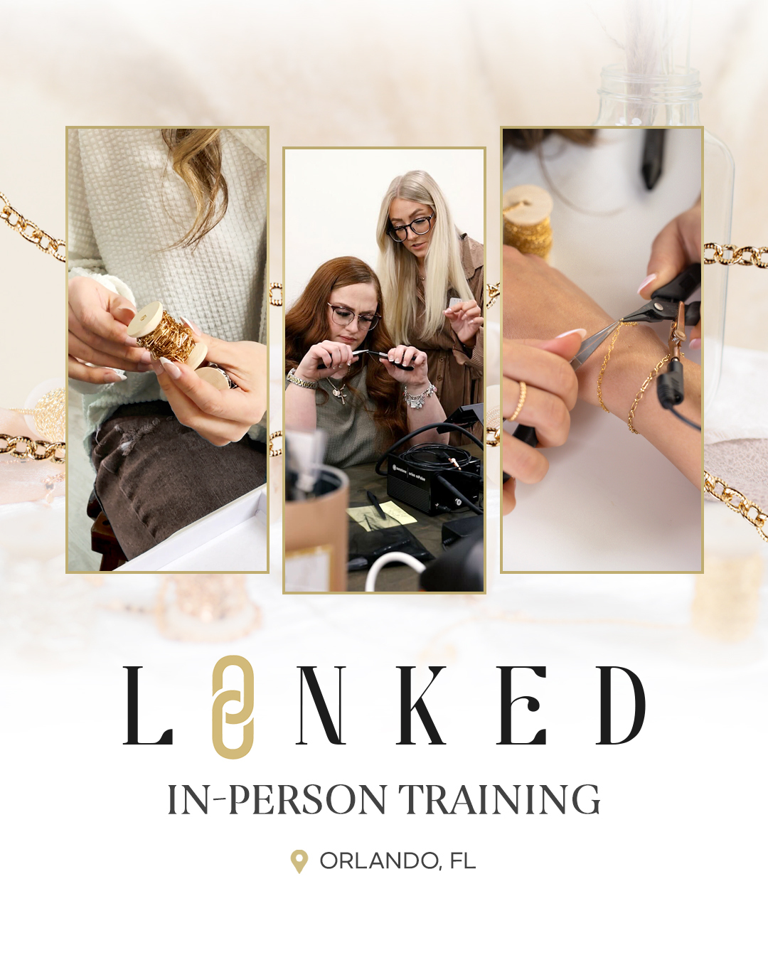 🎉 You’re In! Your Spot for the LINKED Permanent Jewelry In Person Event ...