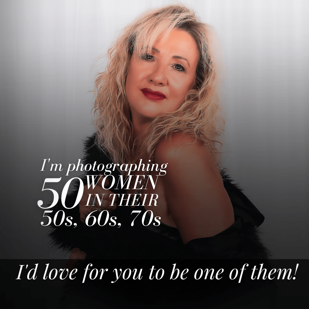 50 OVER 50 PORTRAIT EXPERIENCE by Antoinette ArtOgraphy Studios