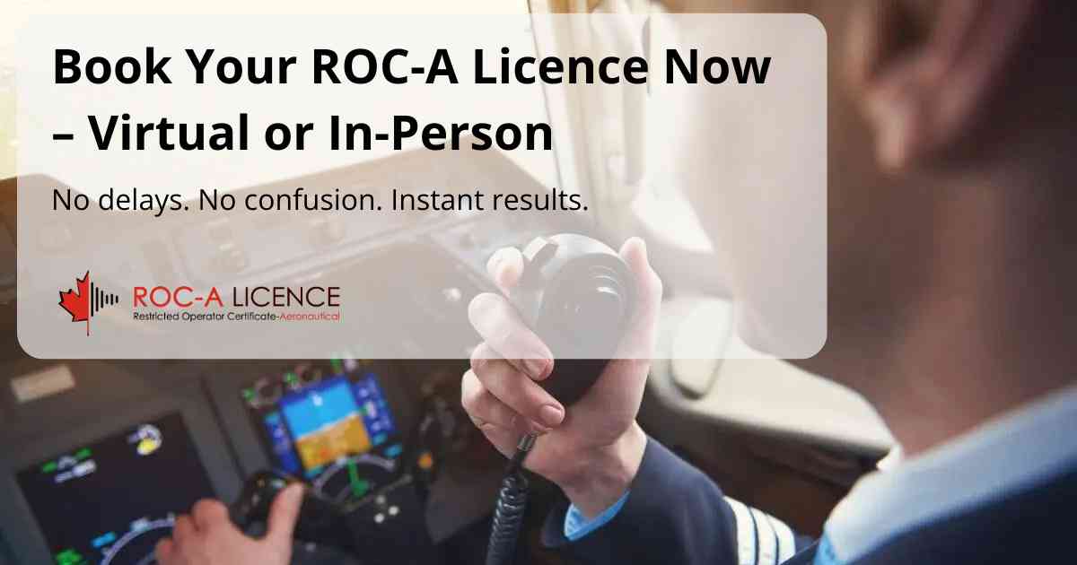 Book Your ROC-A Aviation Radio Licence | Canada-Wide Exam