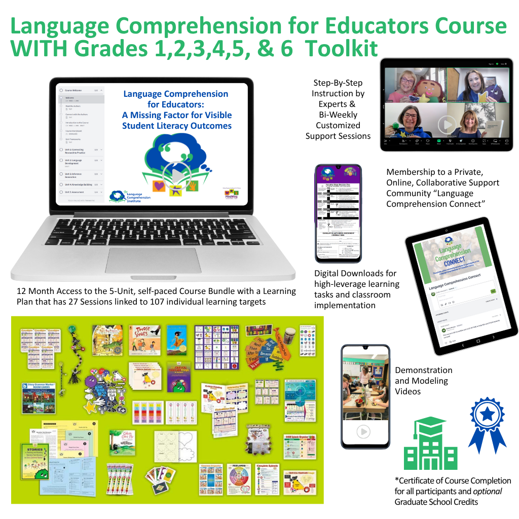 Language Comprehension for Educators Course (with Grades 1-6 Toolkit)