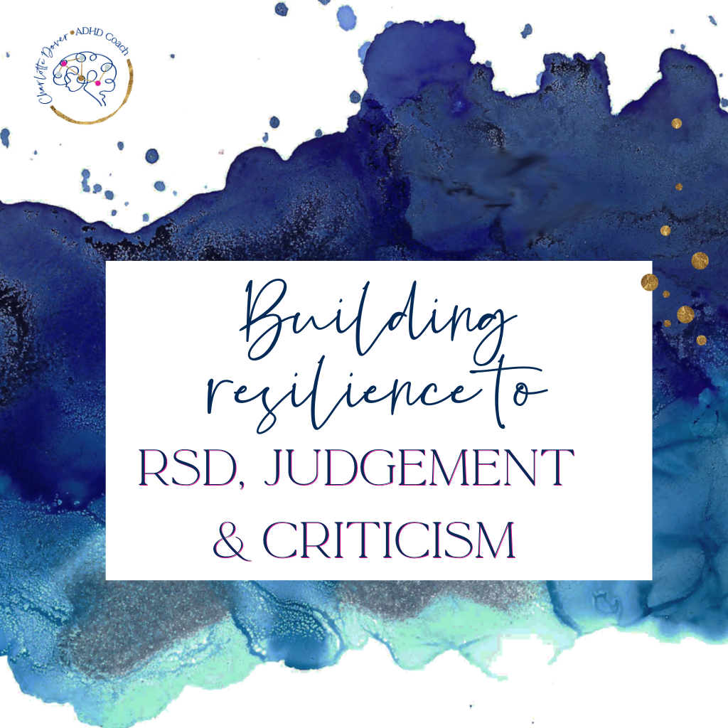 Judgement, Criticism and Shame - building resilience
