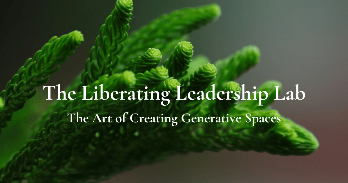 Liberating Leadership Lab | Facilitation & Dialogue Training