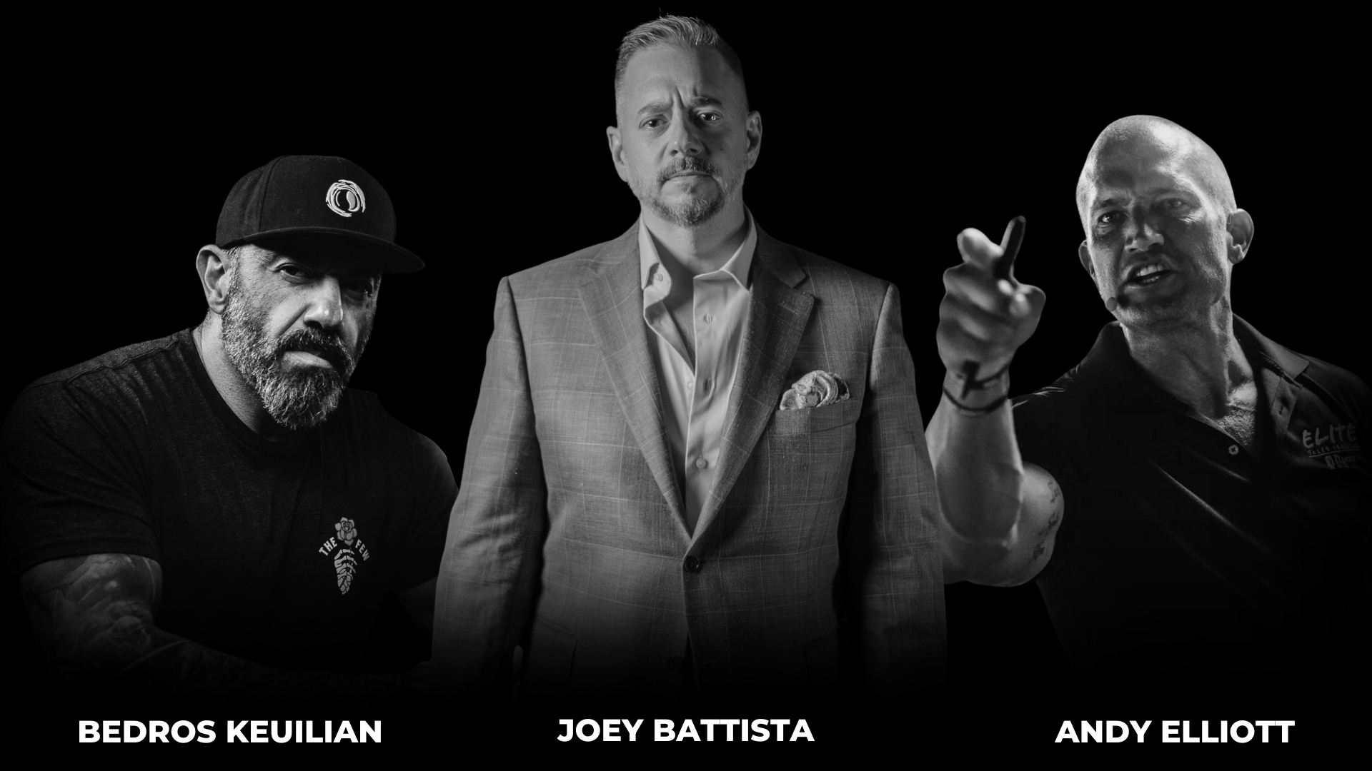 Joey Battista Live Special Guests Andy Elliott & Bedros Keuilian