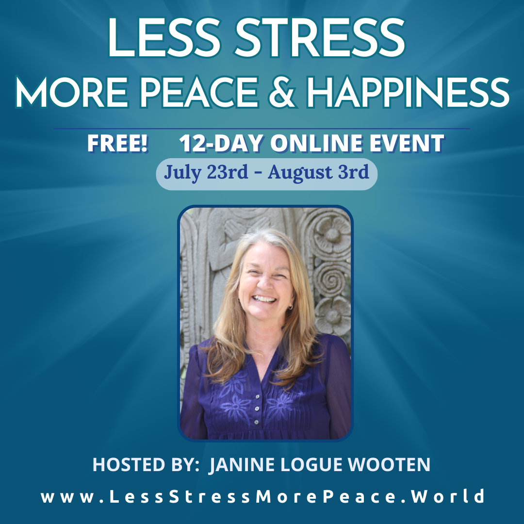 Join the Less Stress| More Peace & Happiness Summit Today!