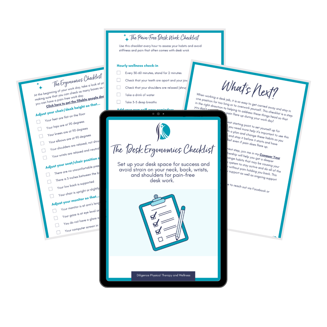 The Desk Ergonomics Checklist