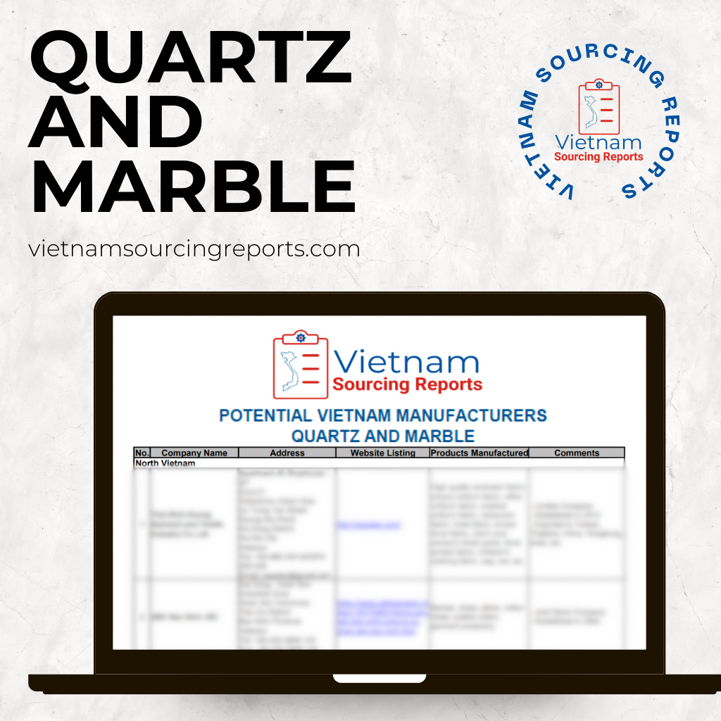 Vietnamese Quartz and Marble Manufacturers