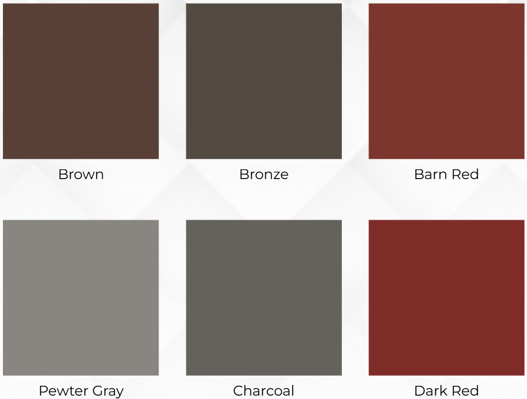 Colors | Millers Metal Sales