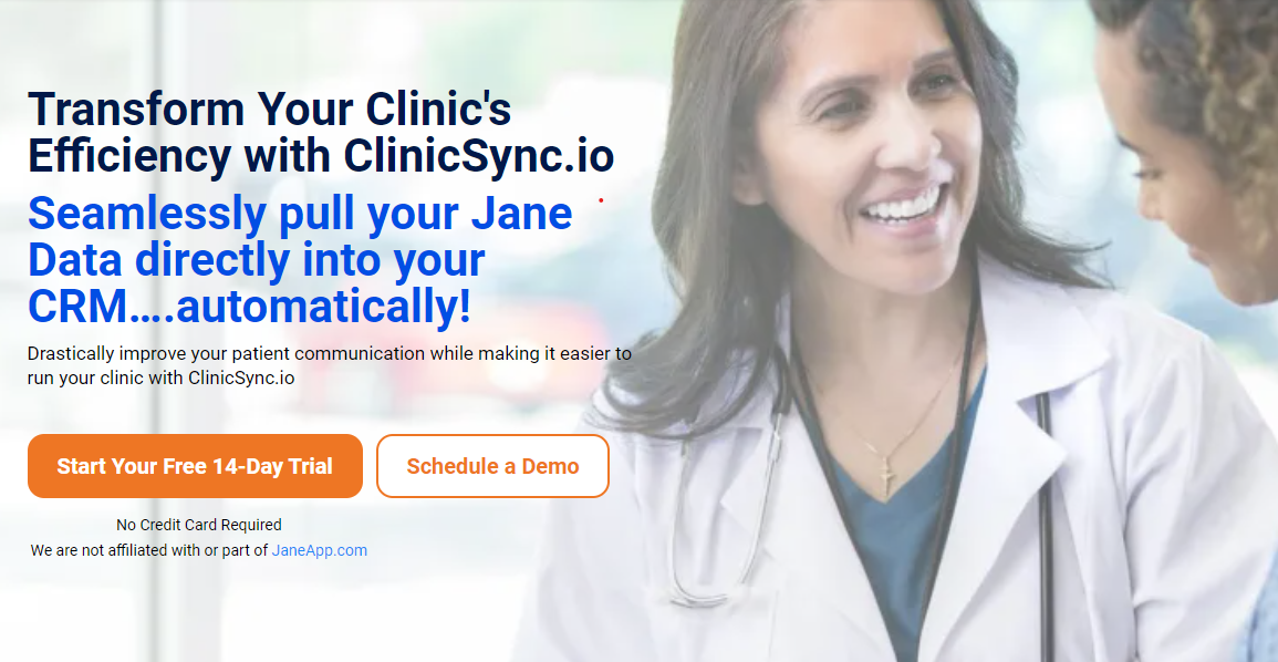 ClinicSync.io: The Official JaneApp™ Integration | TrustDrivenCare