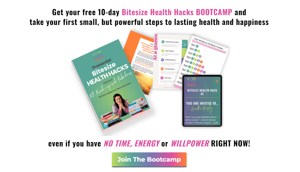 Bitesize Health Hacks for lasting health and happiness