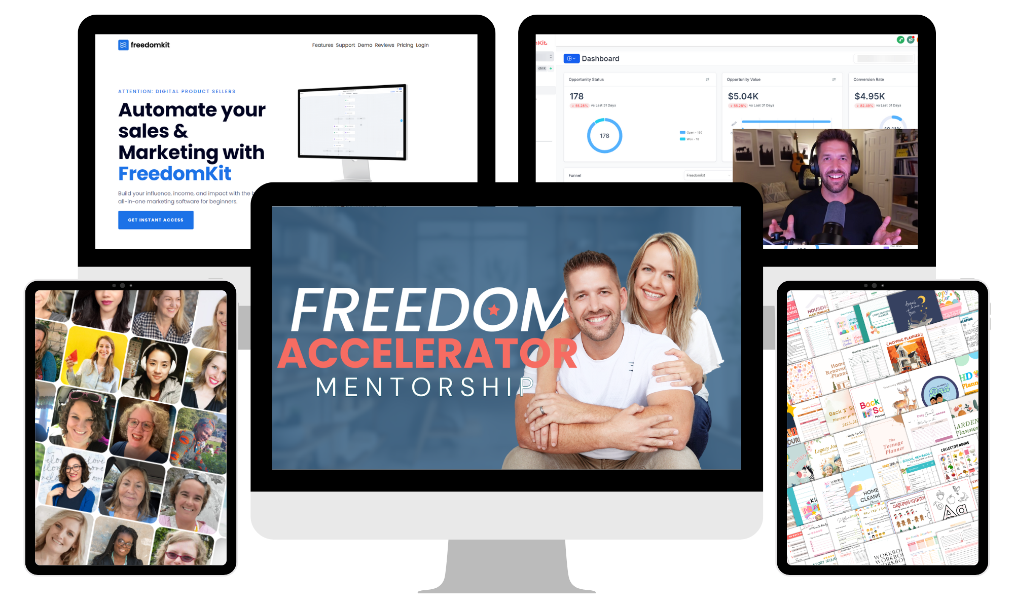 Join the Freedom Accelerator Mentorship Today