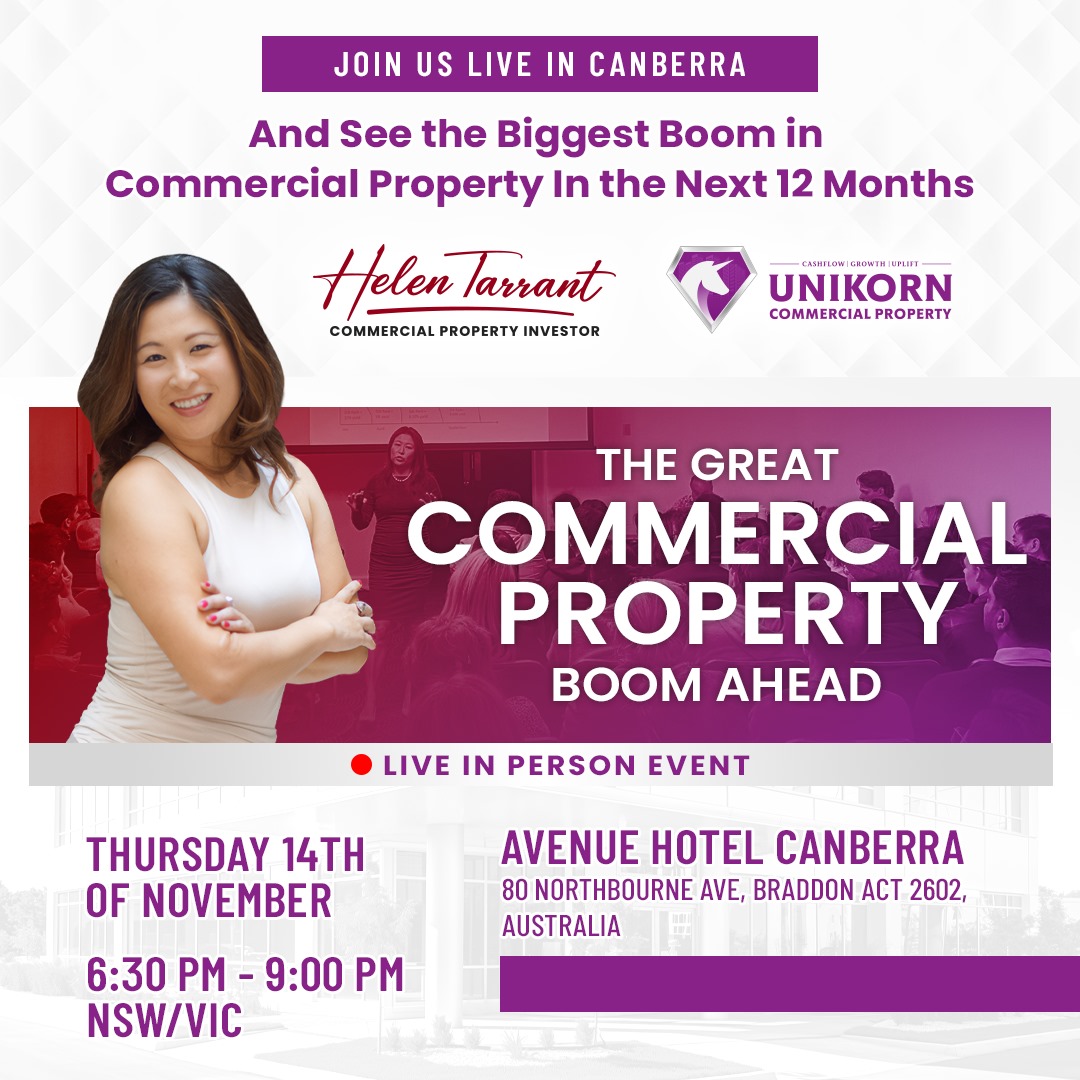 The Great Commercial Property Boom Ahead!