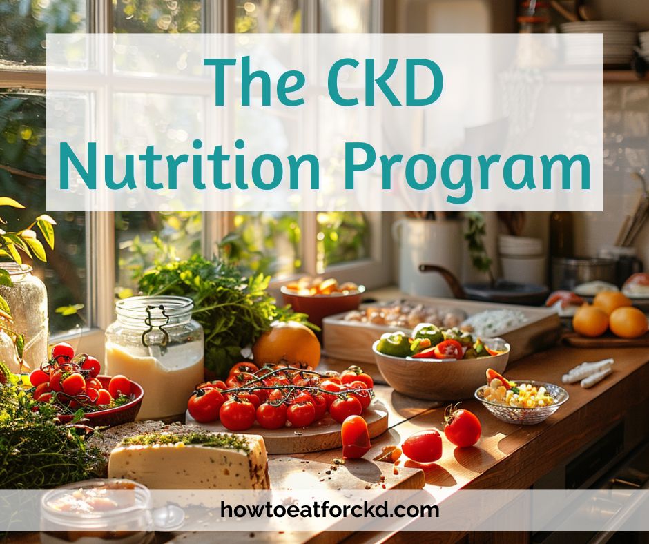 The CKD Nutrition Program | Personalized CKD Eating Made Simple