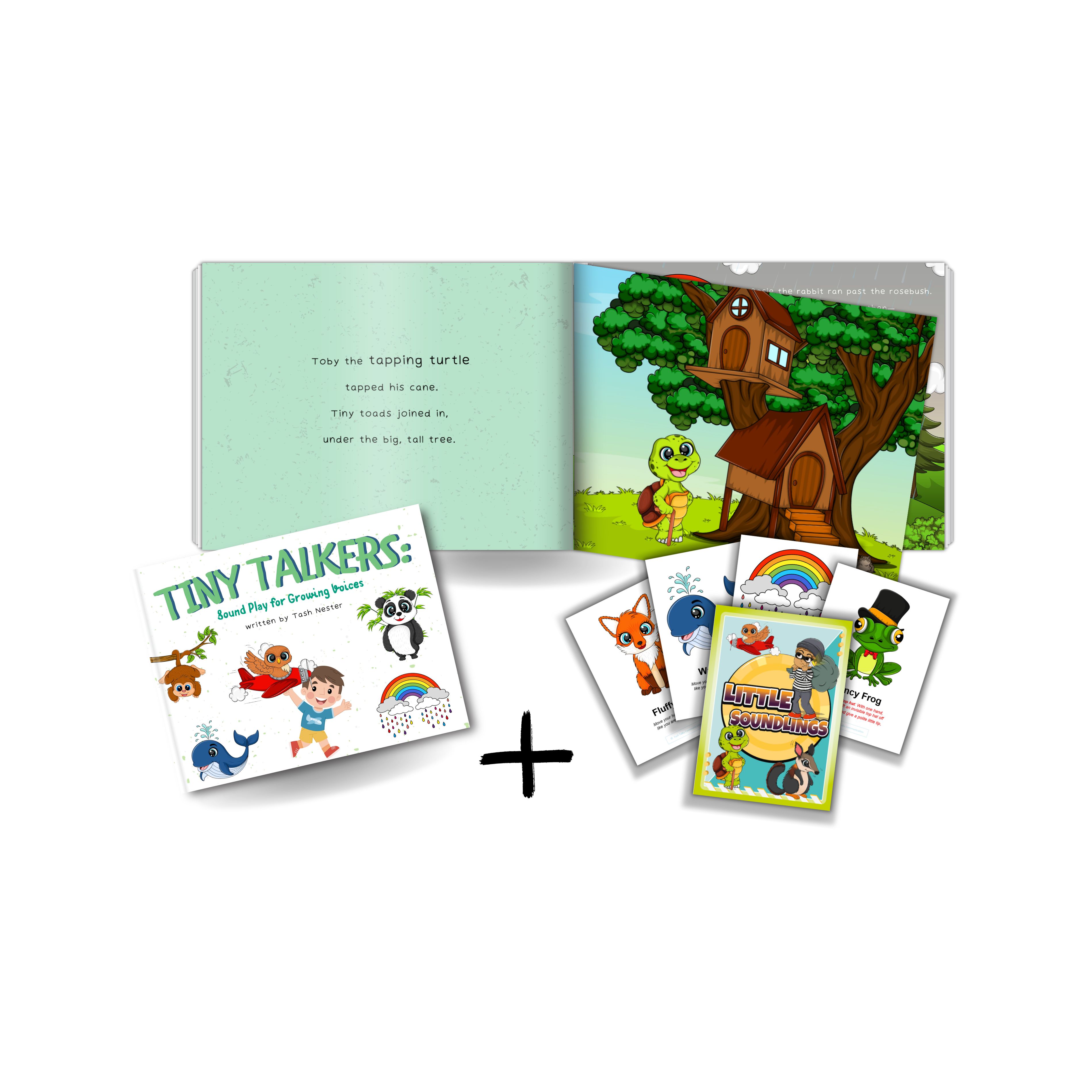 Little Soundlings + Tiny Talkers | Playful Speech Sound Bundle for Kids