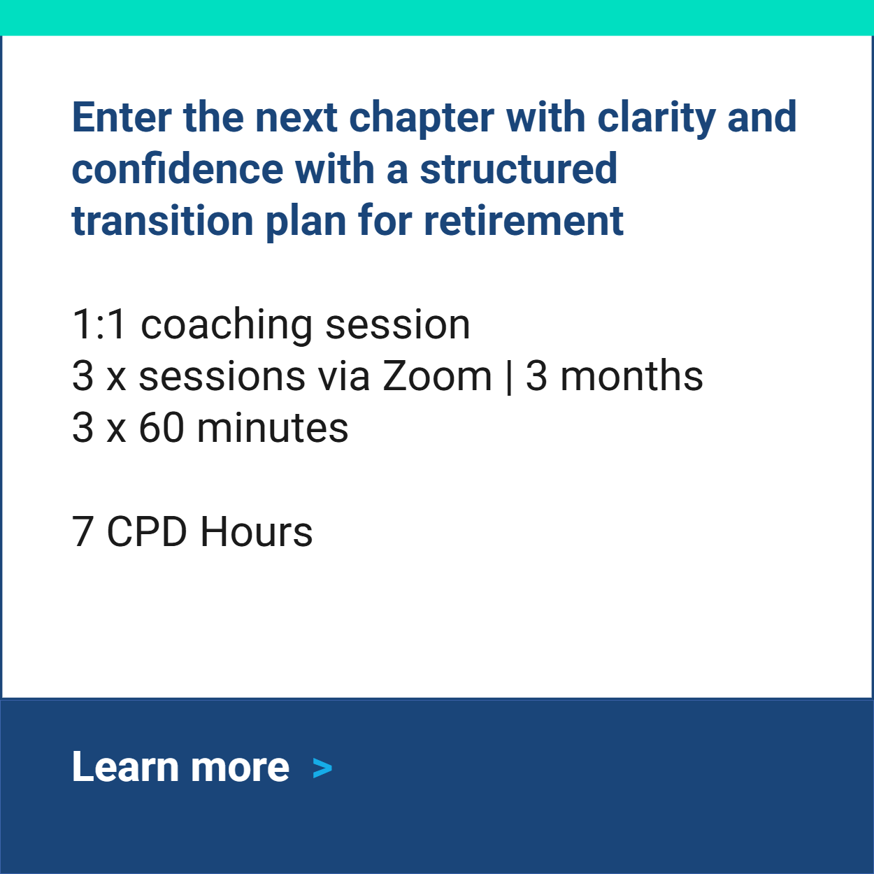 Retiring Well: 3-month Coaching Program for Doctors