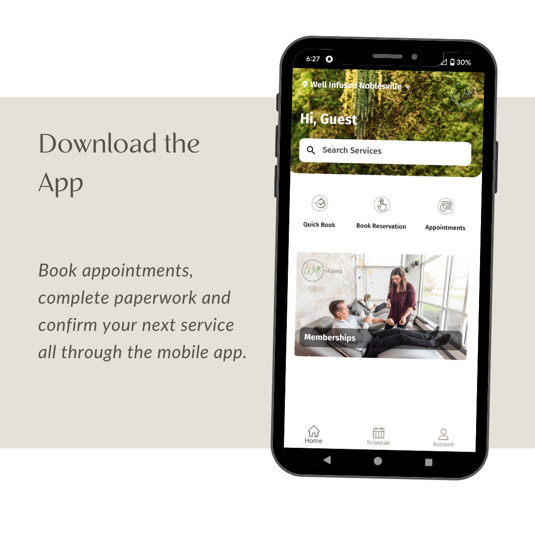 Well Infused: Select your location
