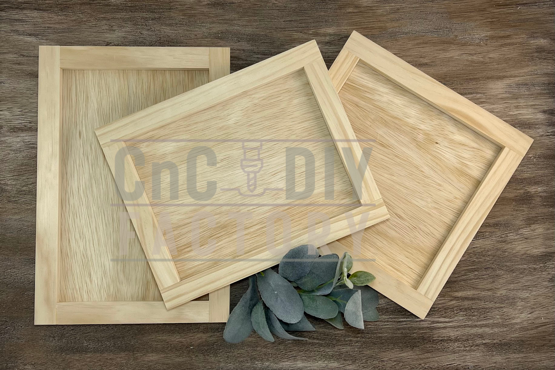 Farmhouse Style Sign Blanks BUNDLE - Mid-Size Frames 2 piece DIY Kits