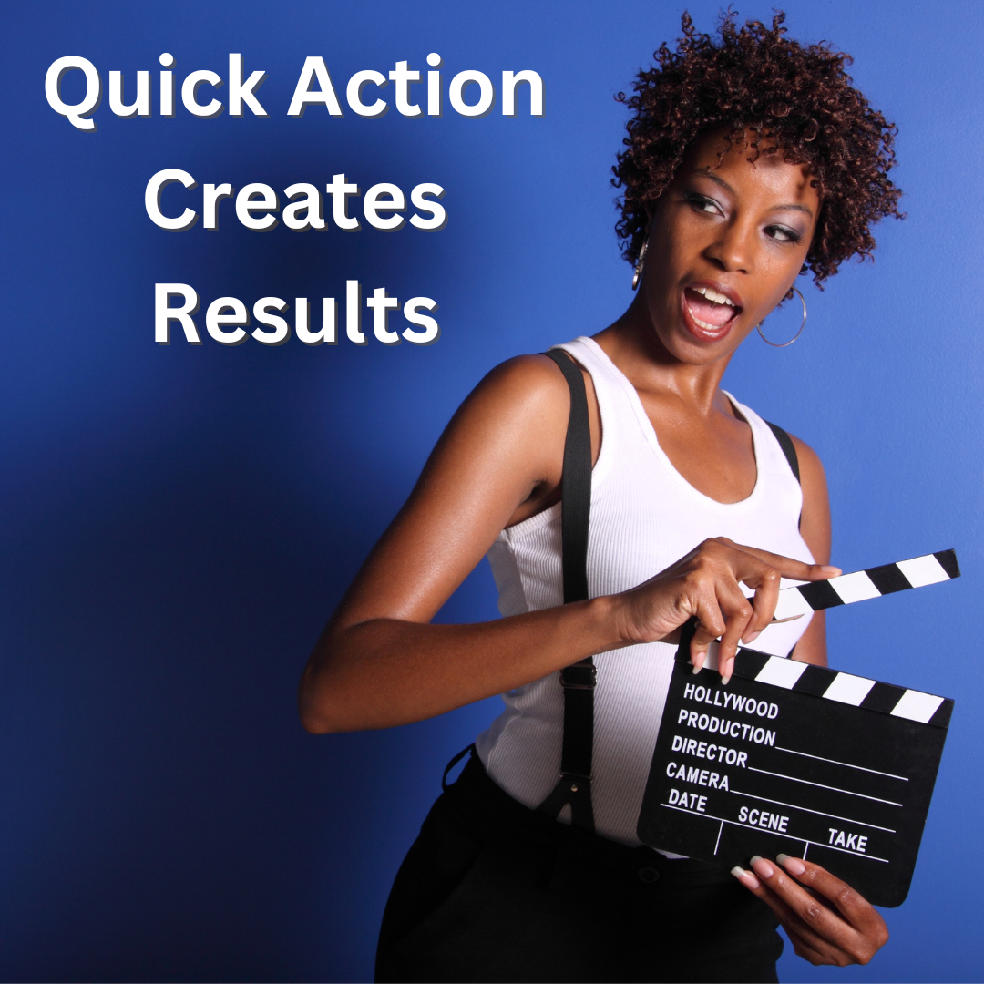 Quick Action Creates Results