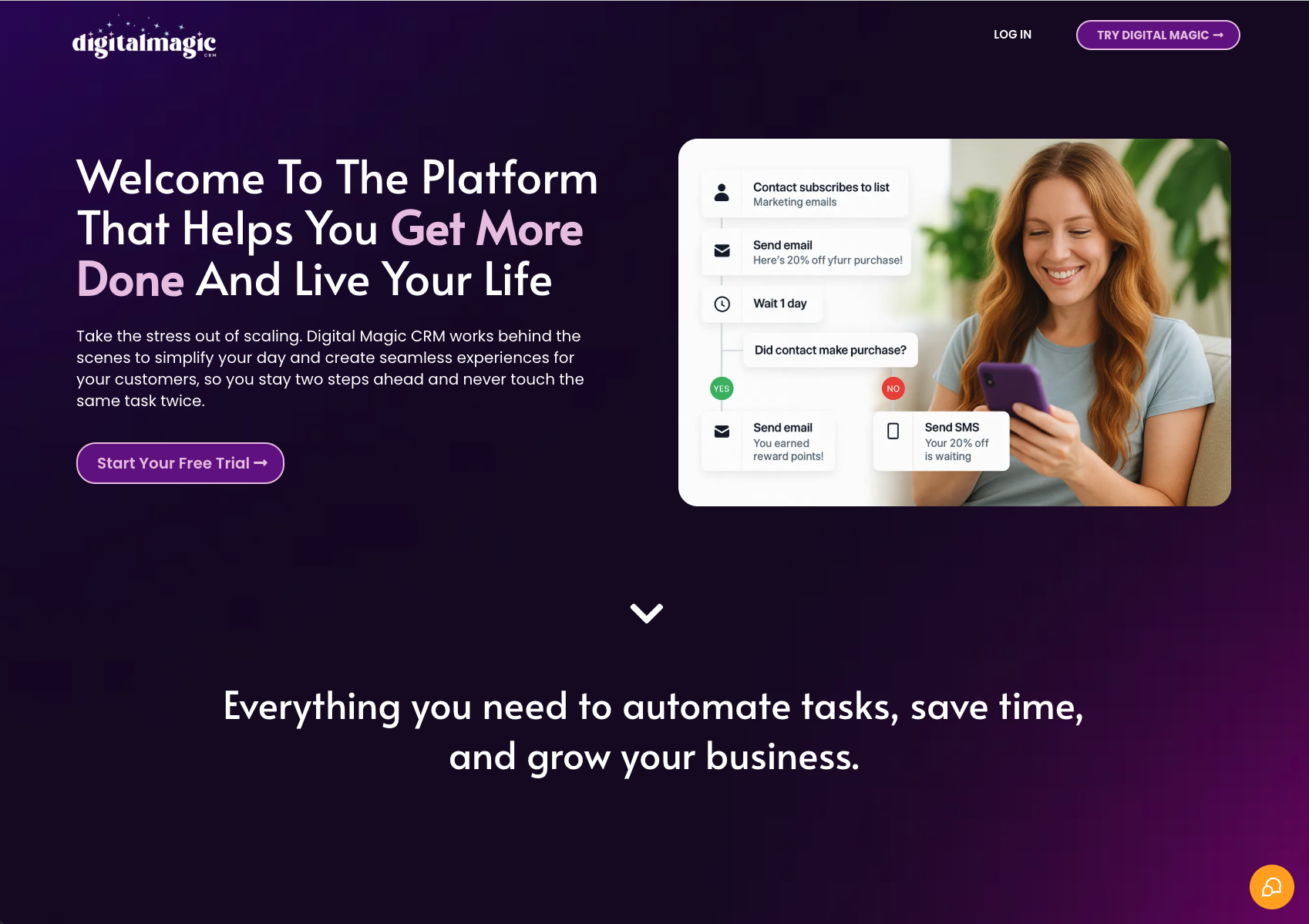 Digital Magic CRM | All-In-One Digital Experience System
