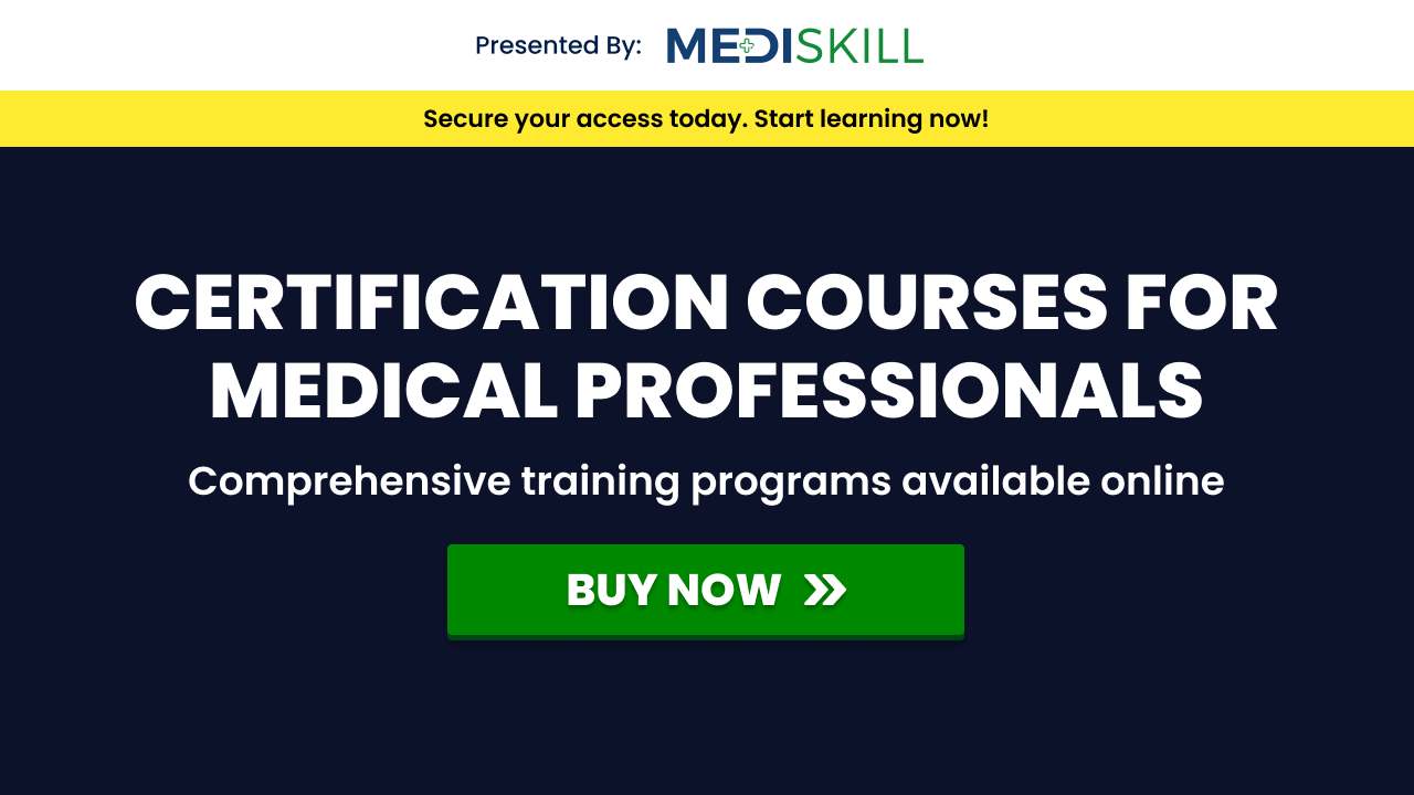 Certification Courses for Medical Professionals