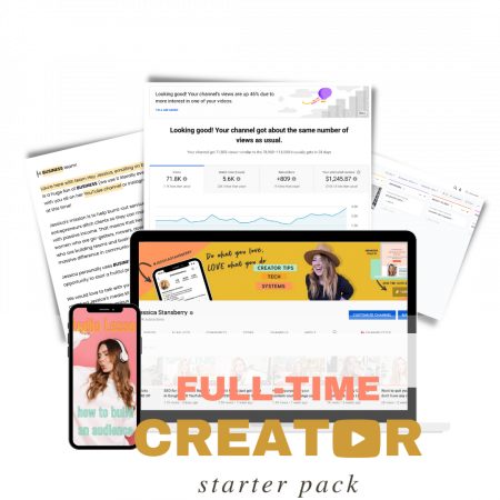 Full-Time Creator Starter Pack