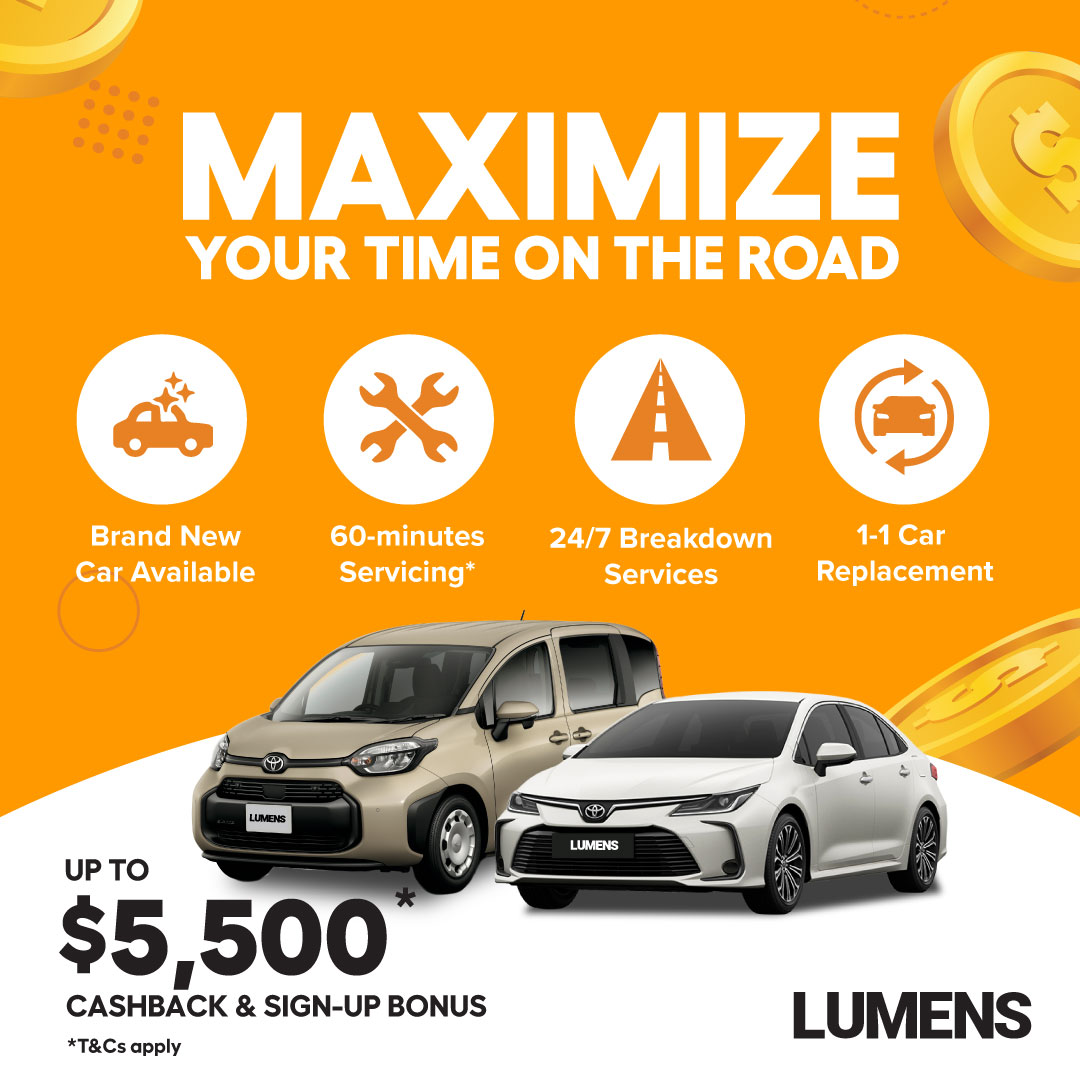 Lumens PHV Car Rental in Singapore