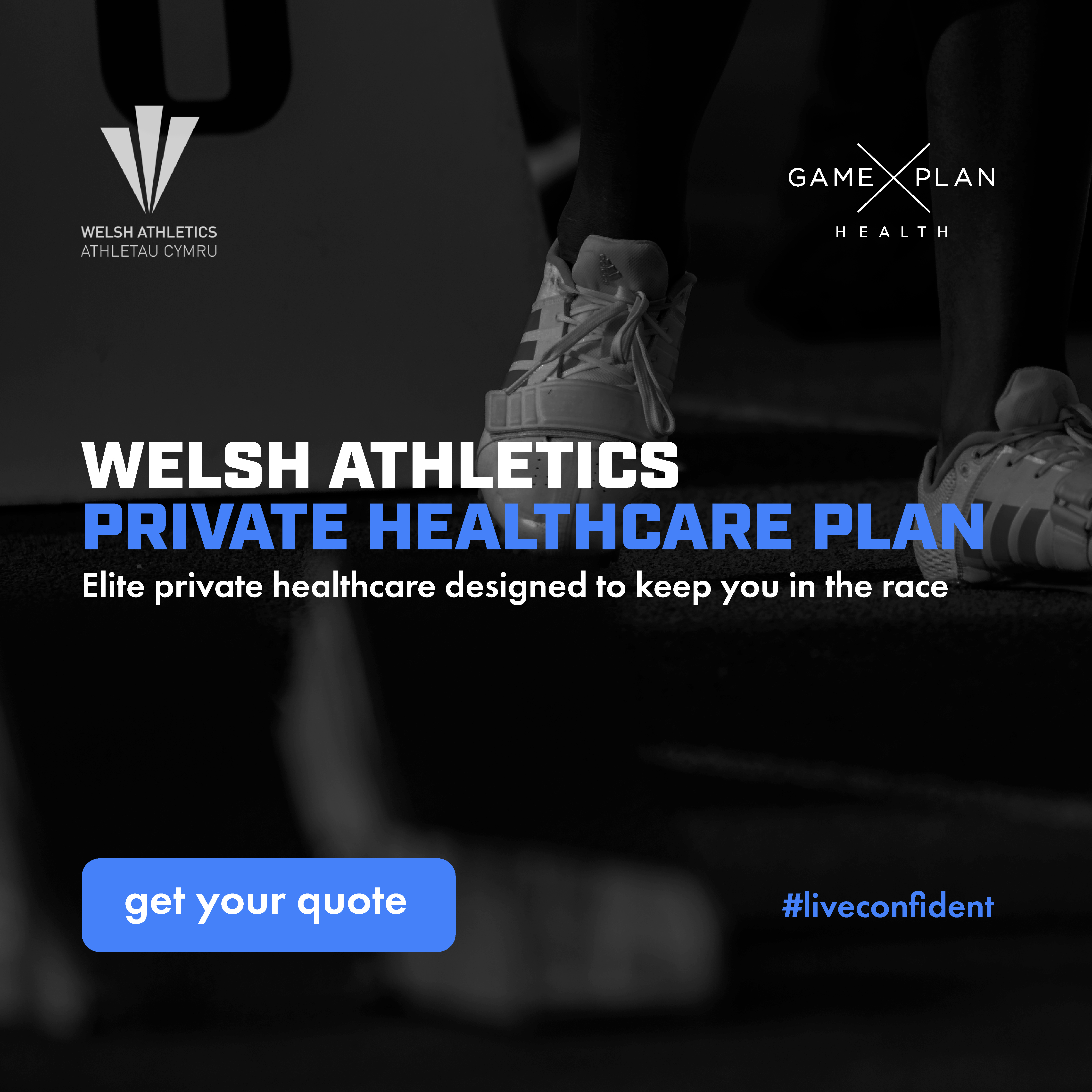 Elite Health Insurance for Athletes for Welsh Athletics members