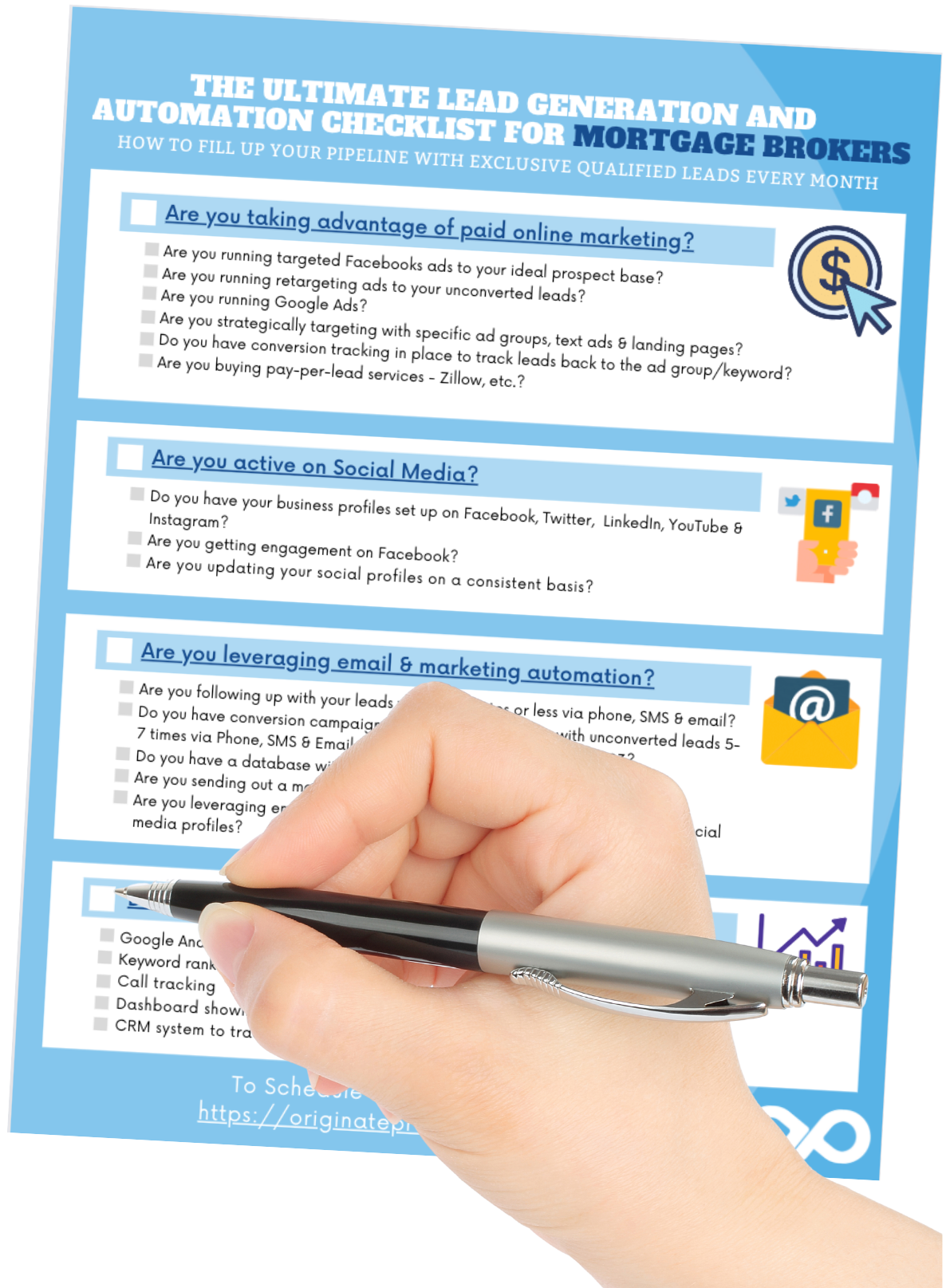 The Ultimate Mortgage Marketing Checklist Access | OriginatePro
