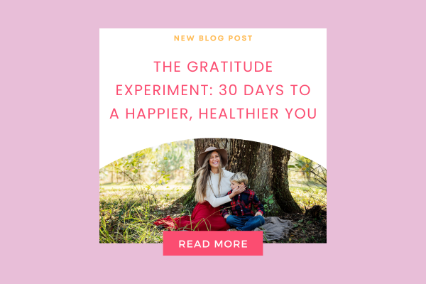 The Gratitude Experiment: 30 Days to a Happier, Healthier You