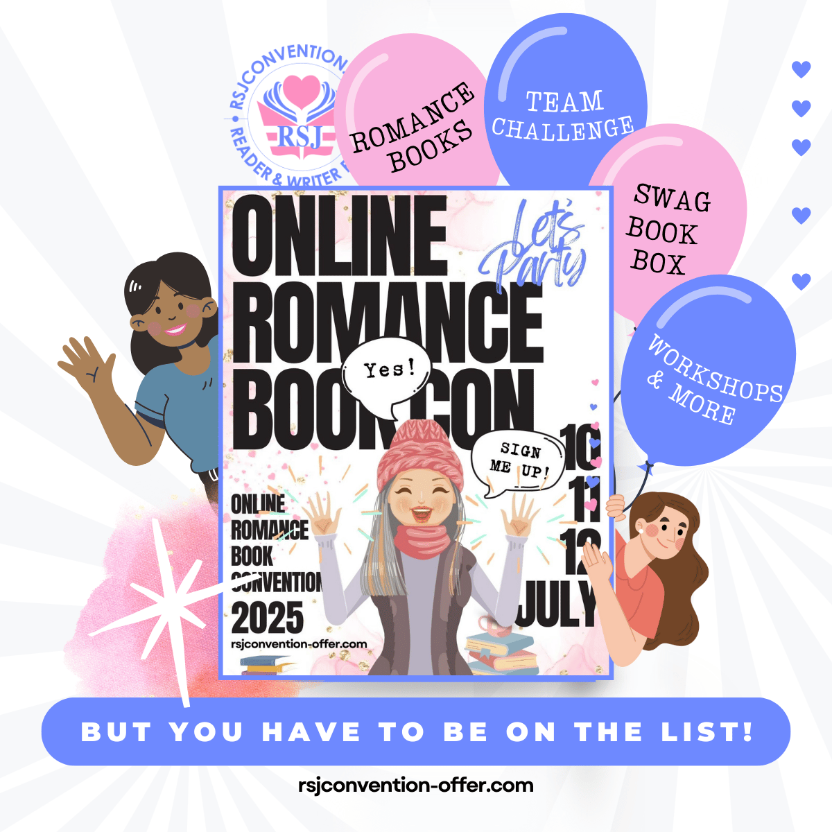 RSJ Online Romance Book Convention - Exclusive Offer