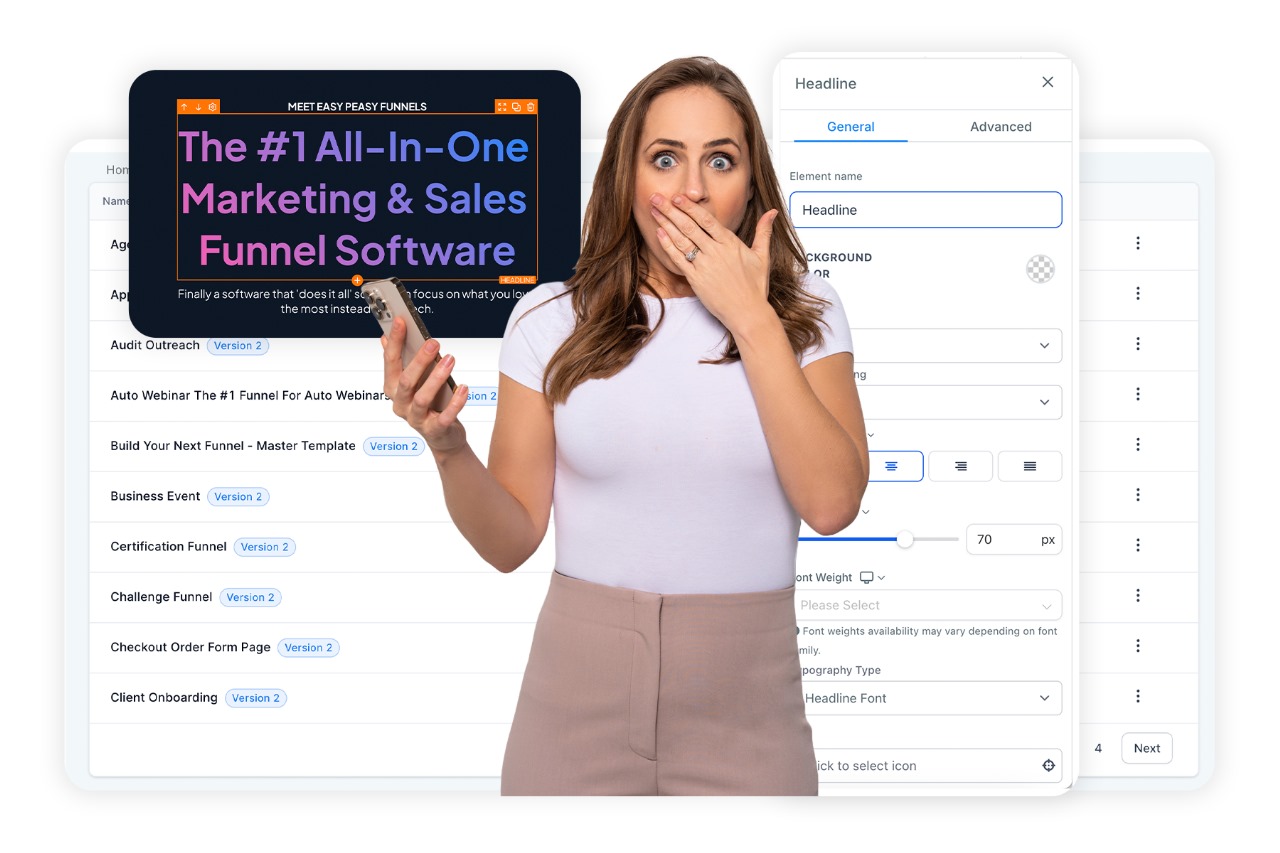 Easy Peasy Funnels Demo