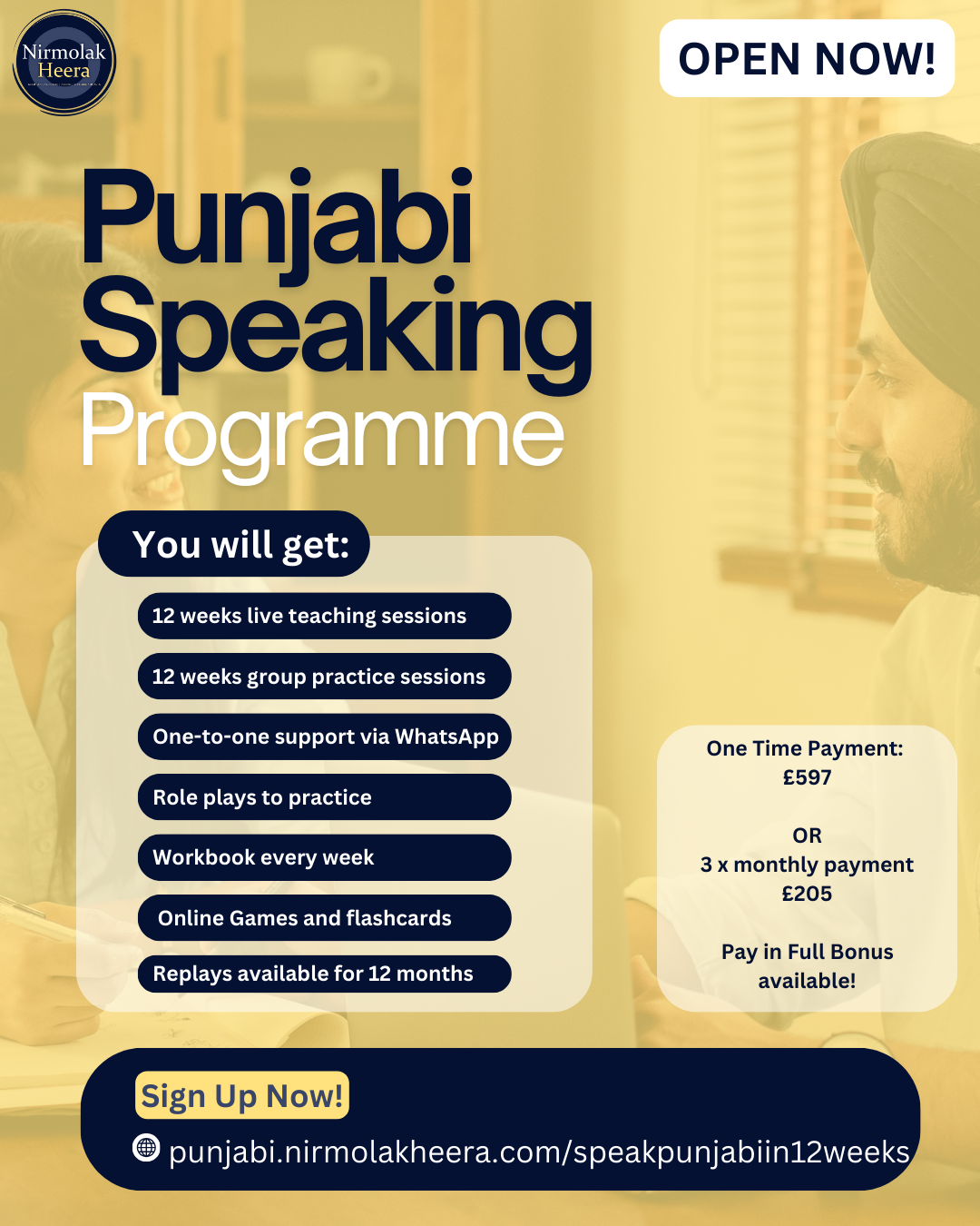 Learn Punjabi Online | Speak Punjabi in 12 Weeks (Live Course)