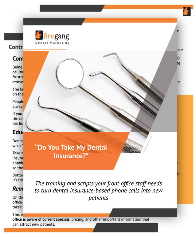Dental Insurance Phone Scripts